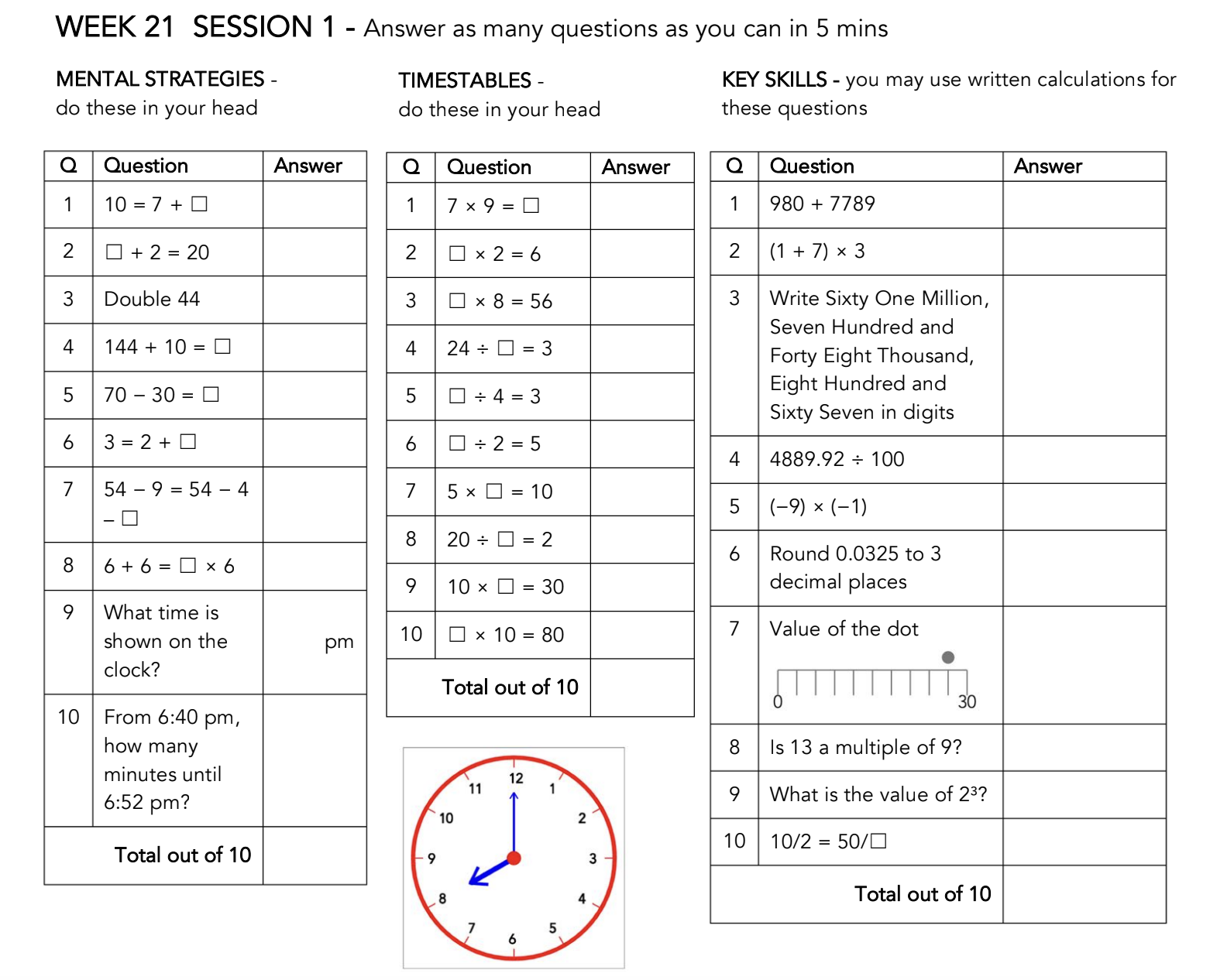Course: 7F2 Mathematics | MHOL